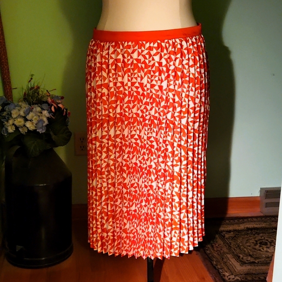 Future Collective | Skirts | Future Collective Plus Size 618 Orange And ...